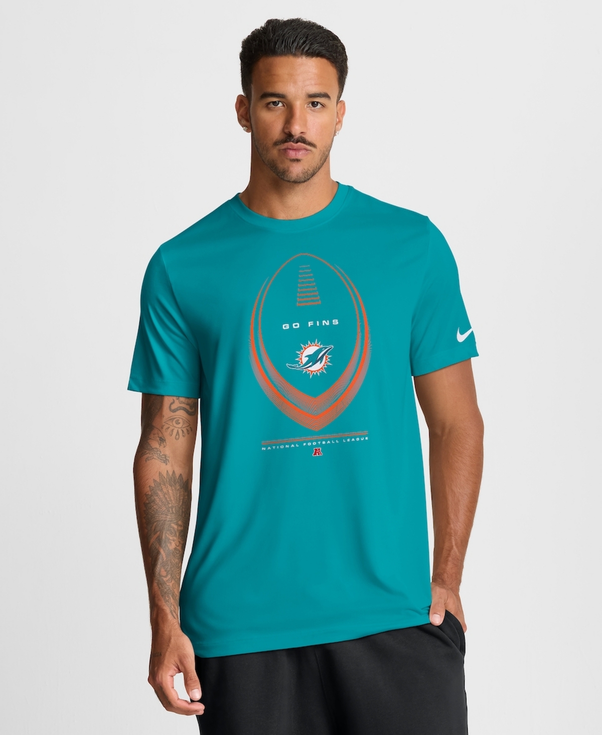 Click here for Nike Mens Aqua Miami Dolphins Legend Icon Dri-fit... prices