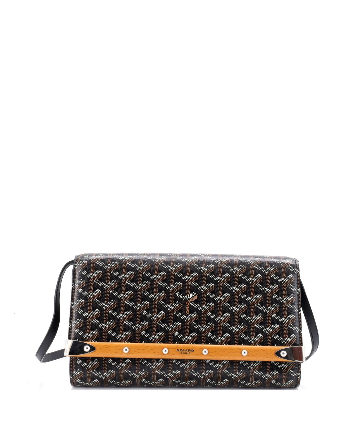 Click here for Pre-Owned Goyard Pm Monte Carlo Clutch with Strap... prices