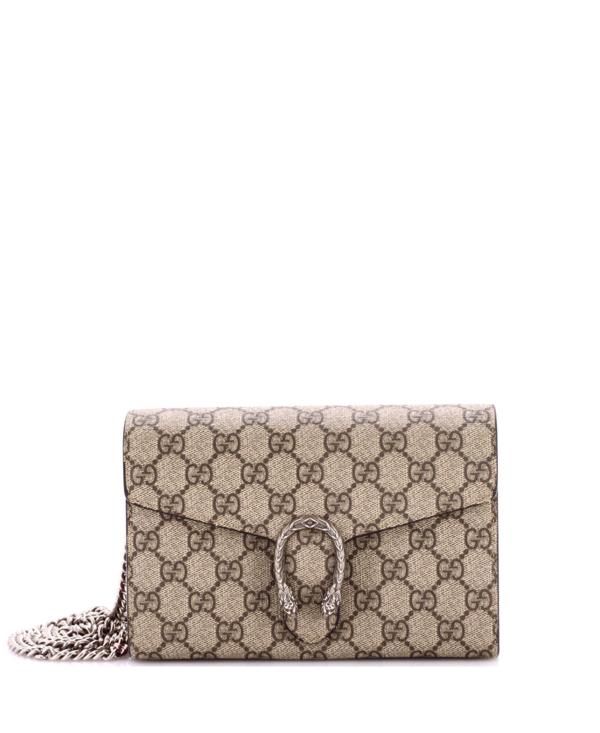 Click here for Pre-Owned Gucci Small Dionysus Chain Wallet Gg Coa... prices