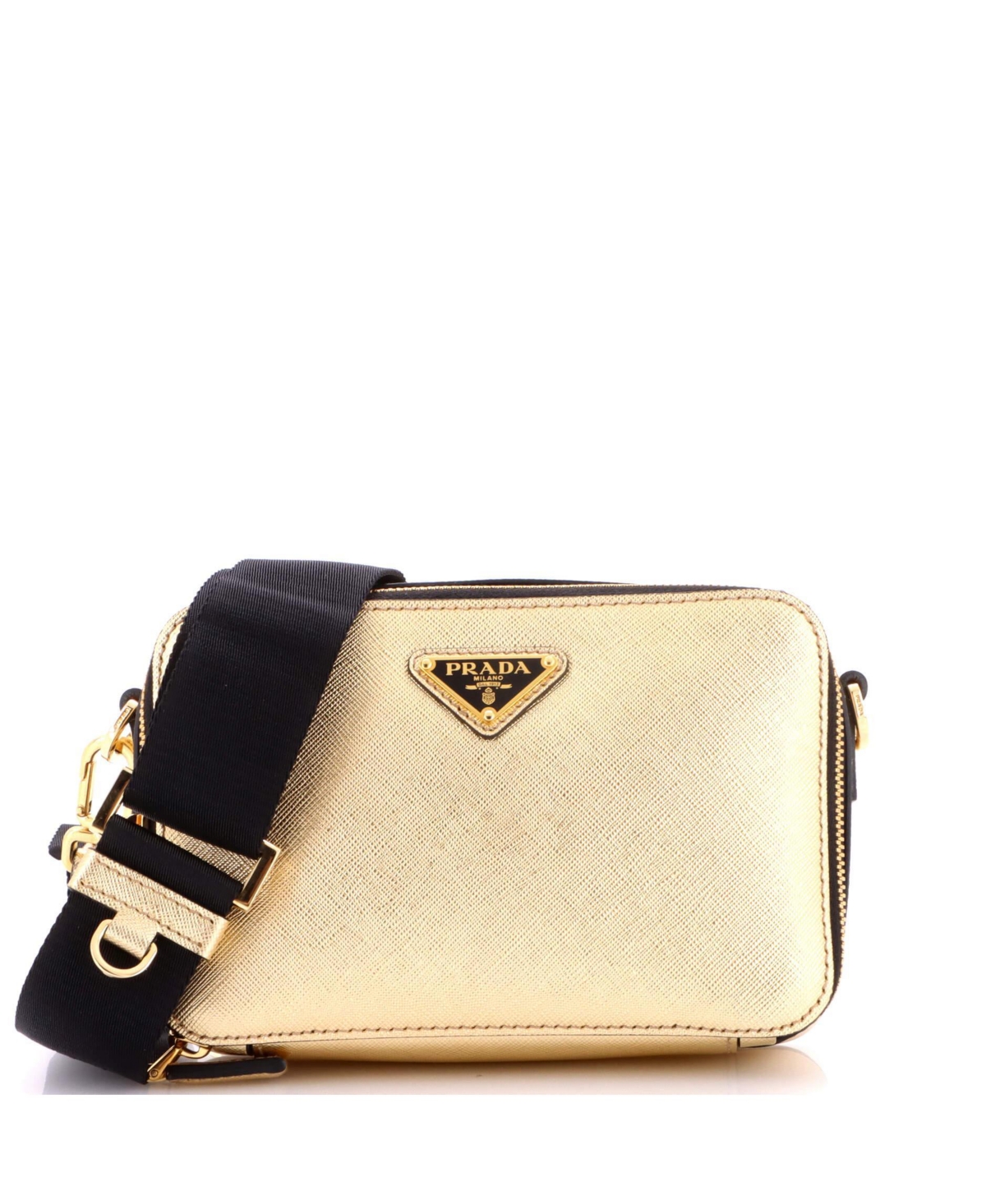 Click here for Pre-Owned Prada Mini Brique Camera Crossbody Bag S... prices