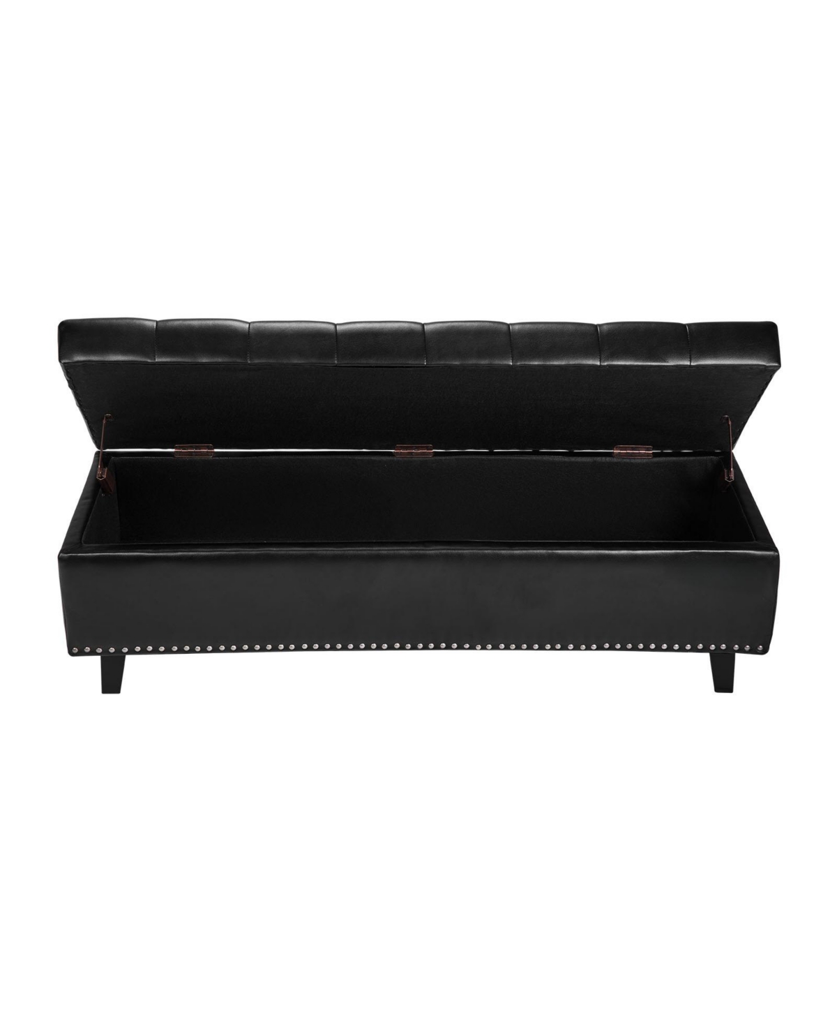 Click here for Flynama Pu Leather Button-Tufted Storage Ottoman B... prices