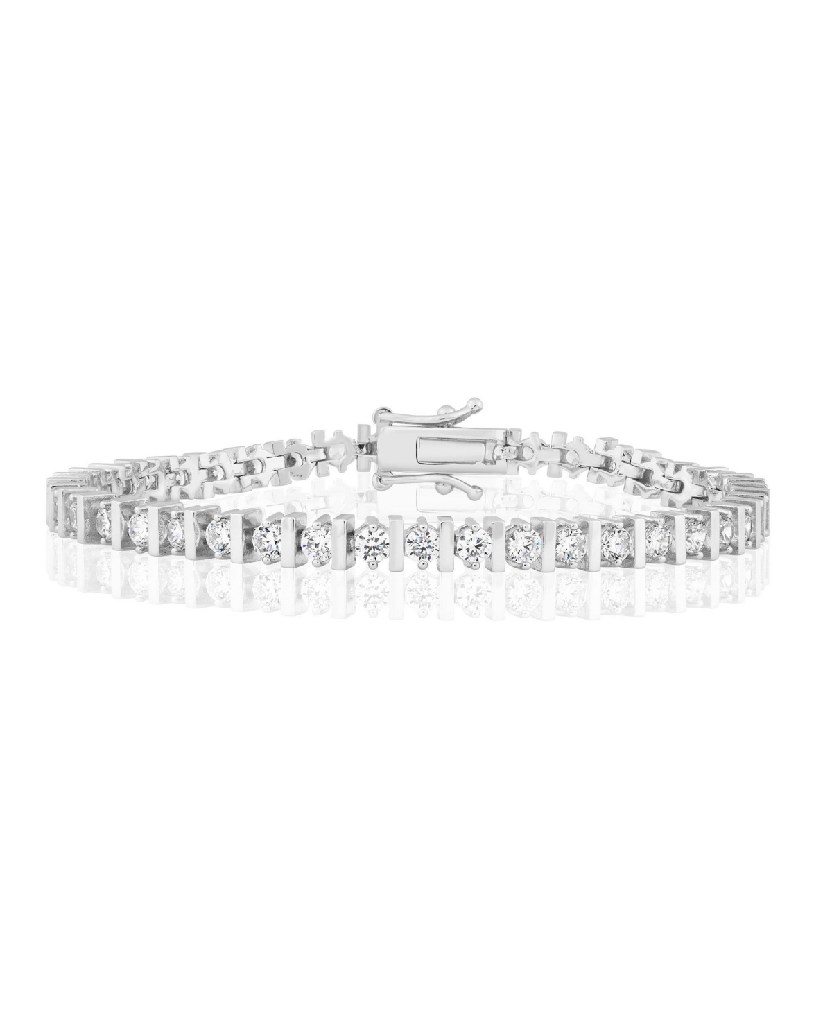 Click here for Simona Radiant Alternating Round Cz and Polished L... prices