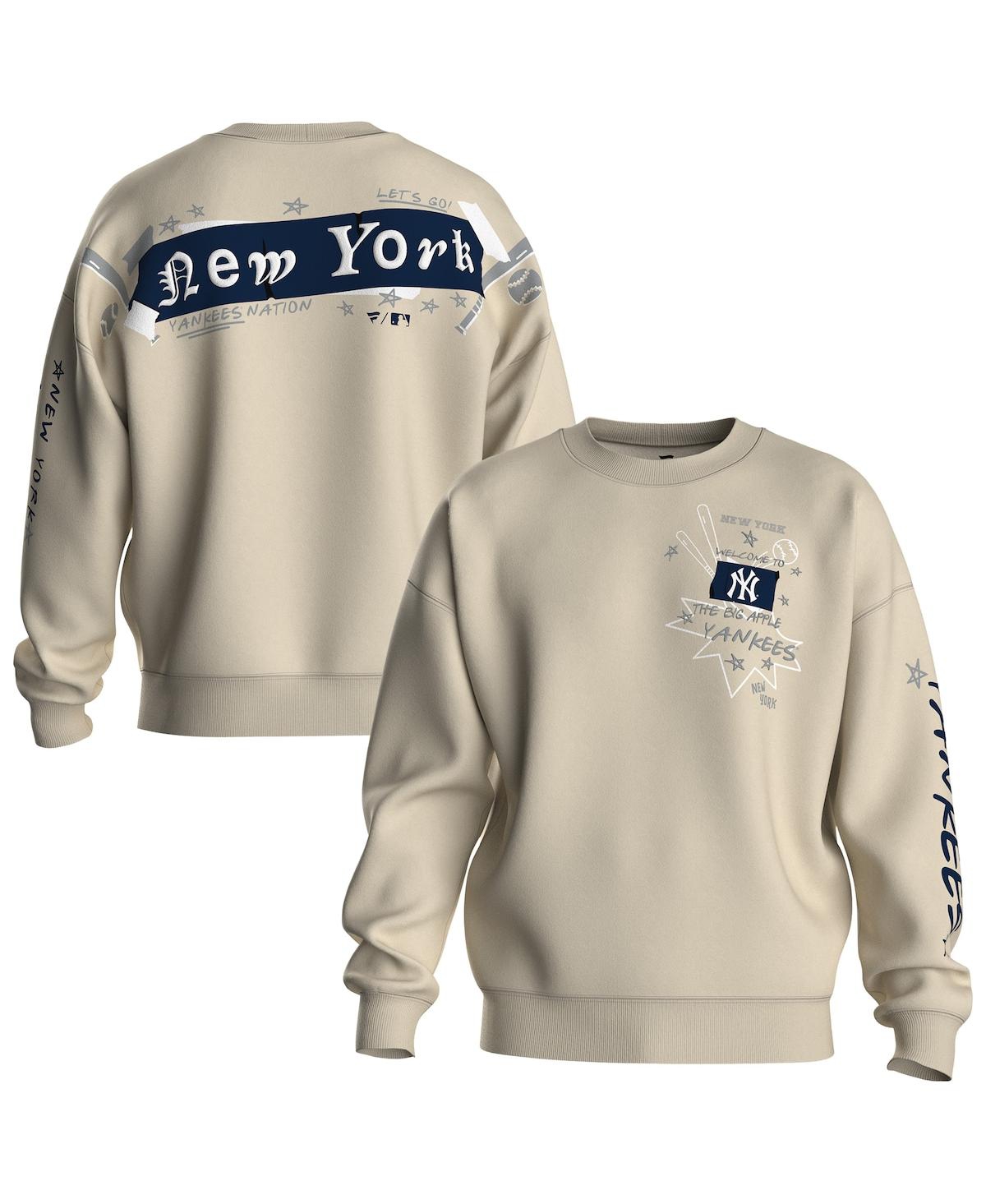 Click here for Fanatics Womens Beige New York Yankees Graffiti Fl... prices