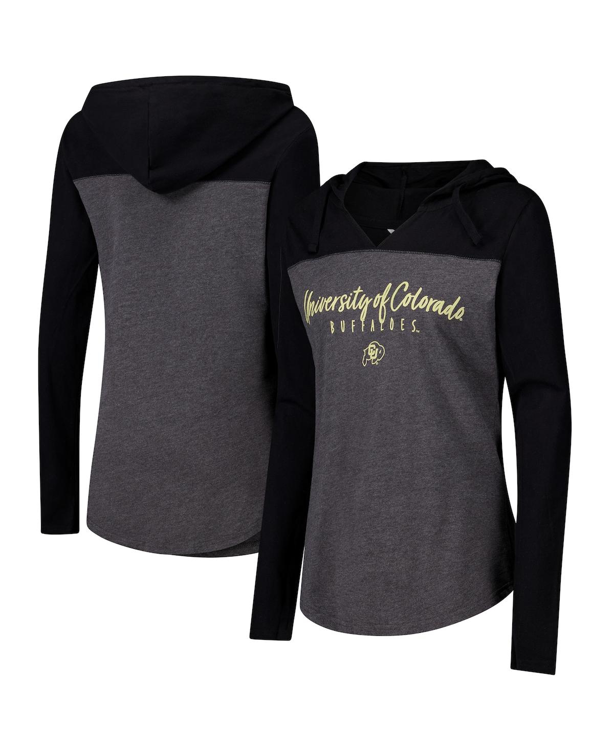 Click here for Camp David Womens Heather Charcoal Colorado Buffal... prices