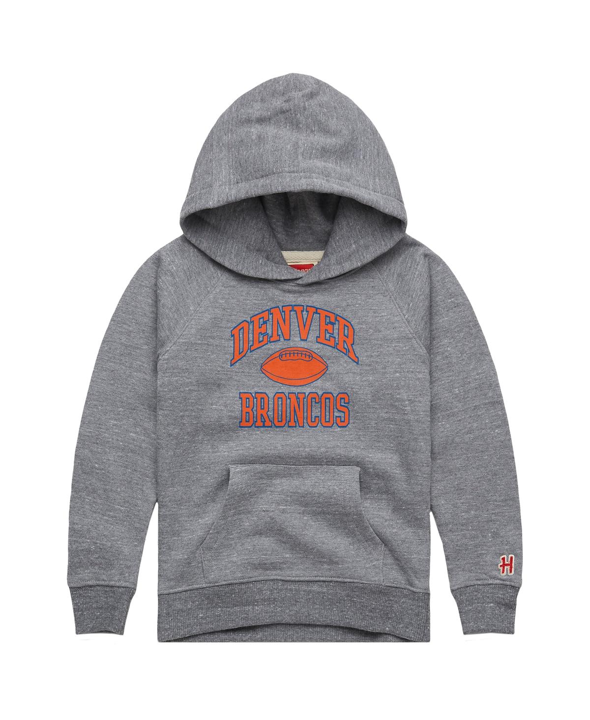 Click here for Homage Big Boys and Girls Gray Denver Broncos Grid... prices