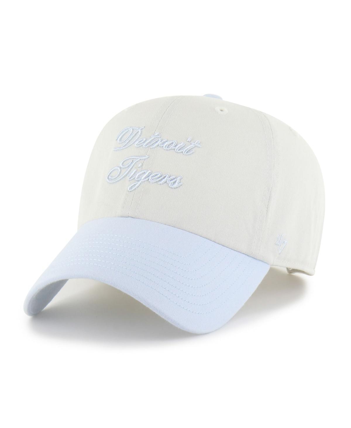 Click here for 47 Brand Womens White/Light Blue Detroit Tigers Ge... prices