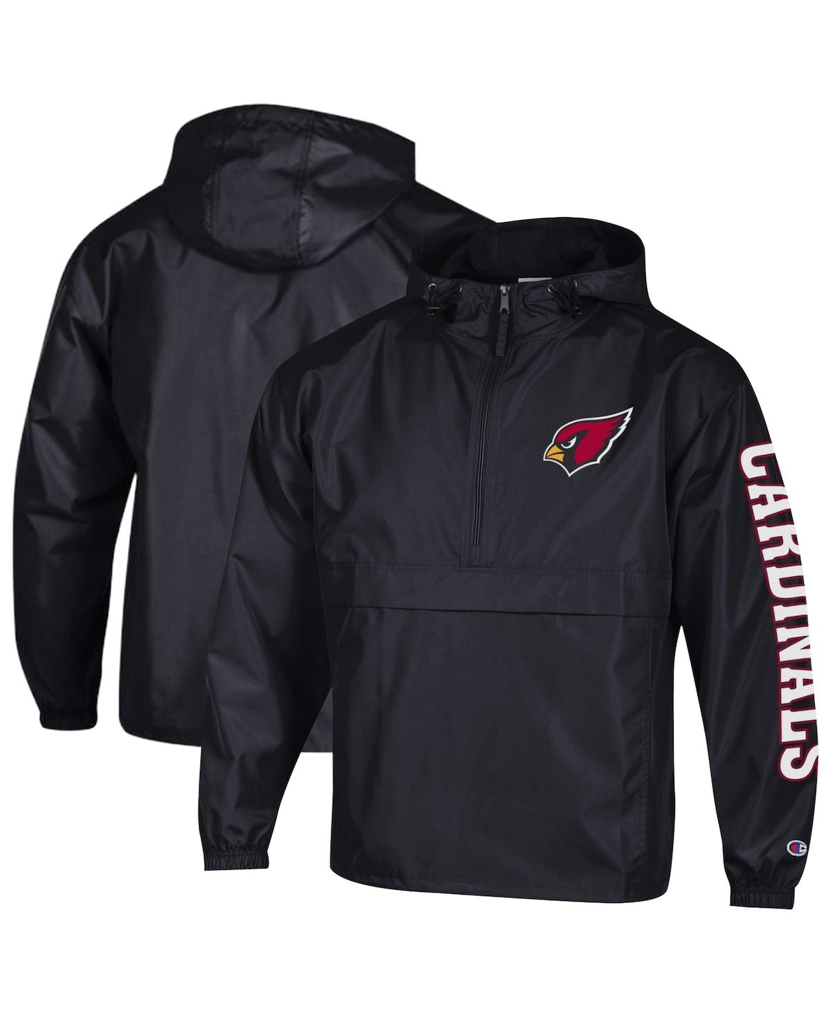 Click here for Champion Mens Black Arizona Cardinals Packable Hoo... prices