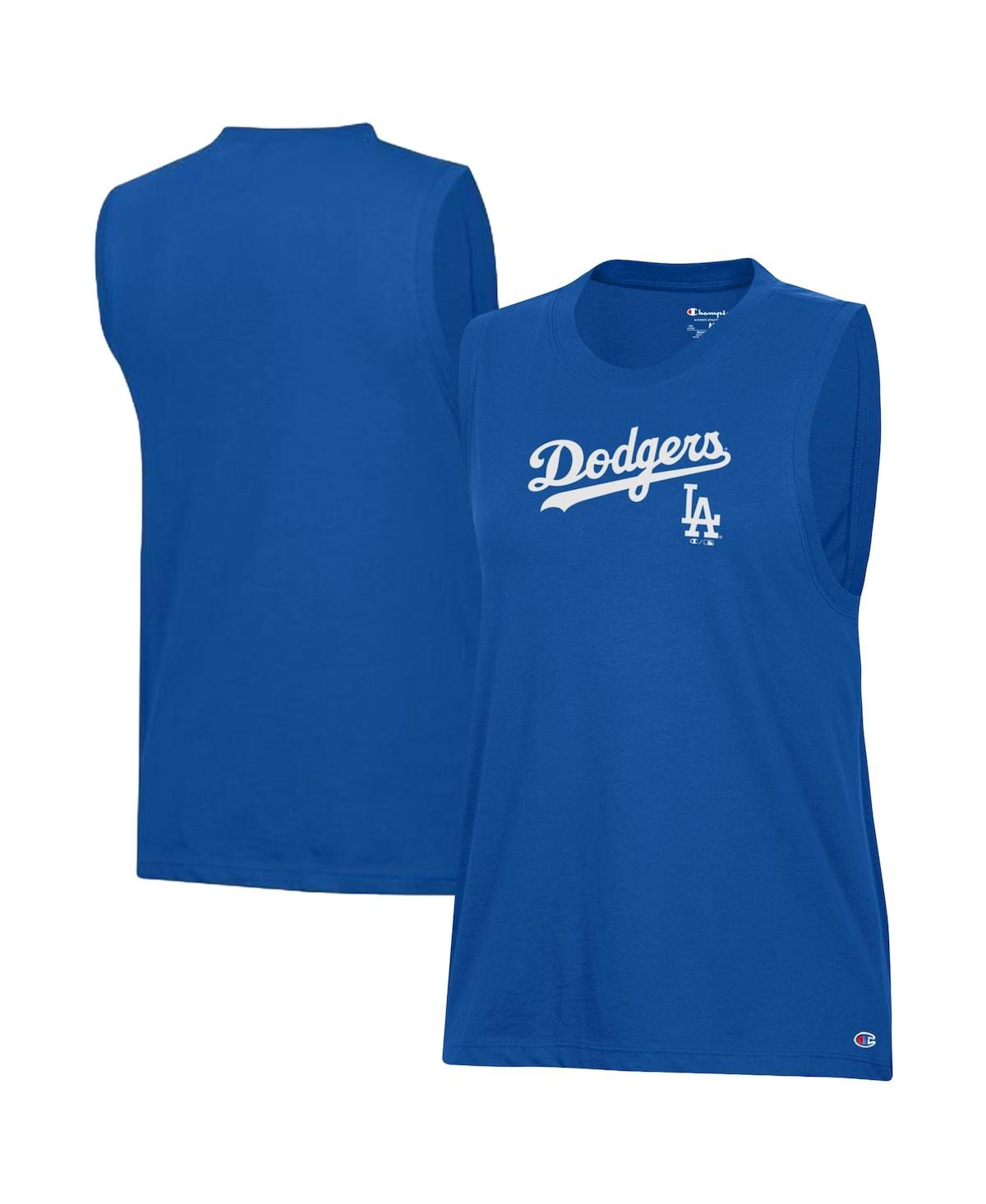 Click here for Champion Womens Royal Los Angeles Dodgers Muscle T... prices