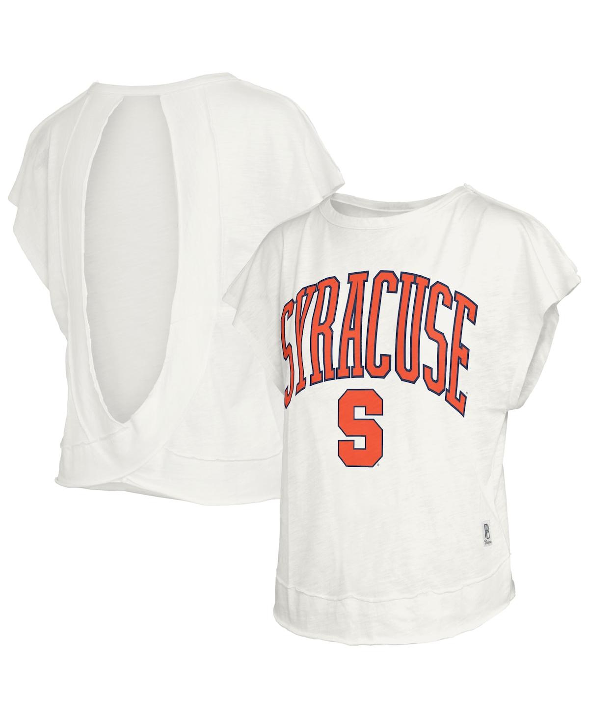 Click here for Pressbox Womens Cream Syracuse Orange Nelson Movem... prices
