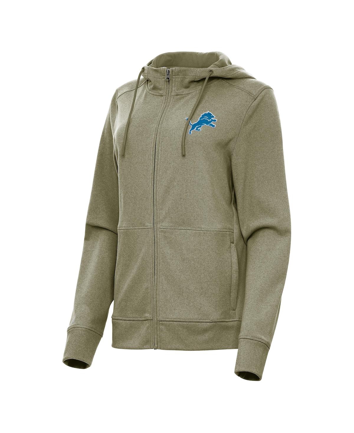 Click here for Antigua Womens Heather Olive Detroit Lions Seeker... prices