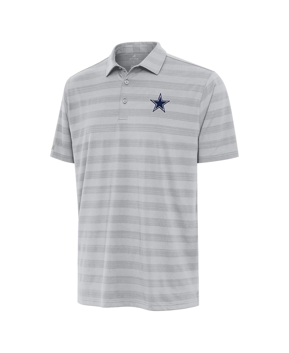 Click here for Antigua Mens Gray Dallas Cowboys Tunnel Polo Shirt... prices