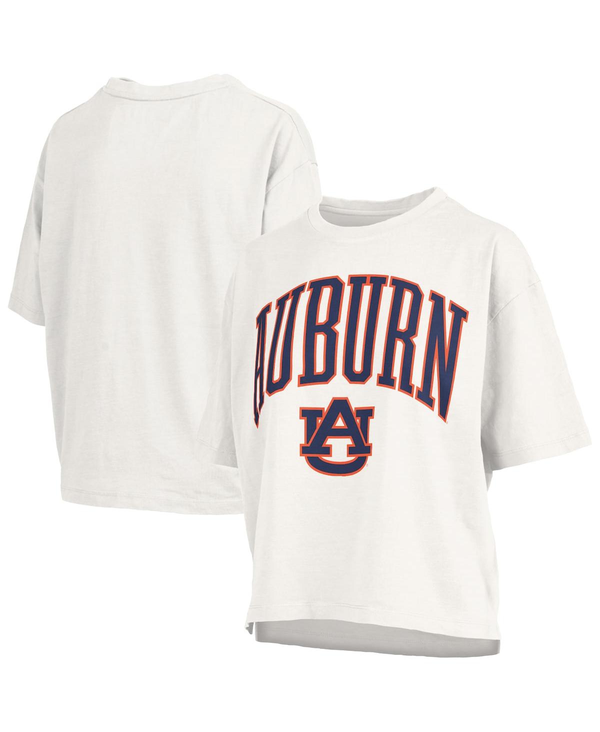 Click here for Pressbox Womens White Auburn Tigers Nelson T-Shirt... prices