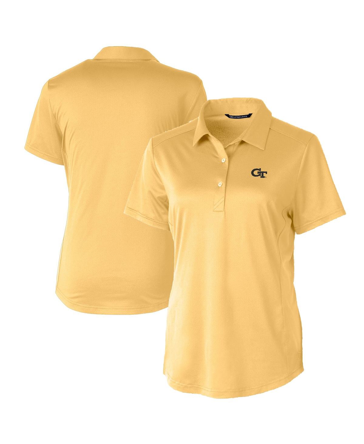 Click here for Cutter & Buck Womens Yellow Georgia Tech Yellow Ja... prices