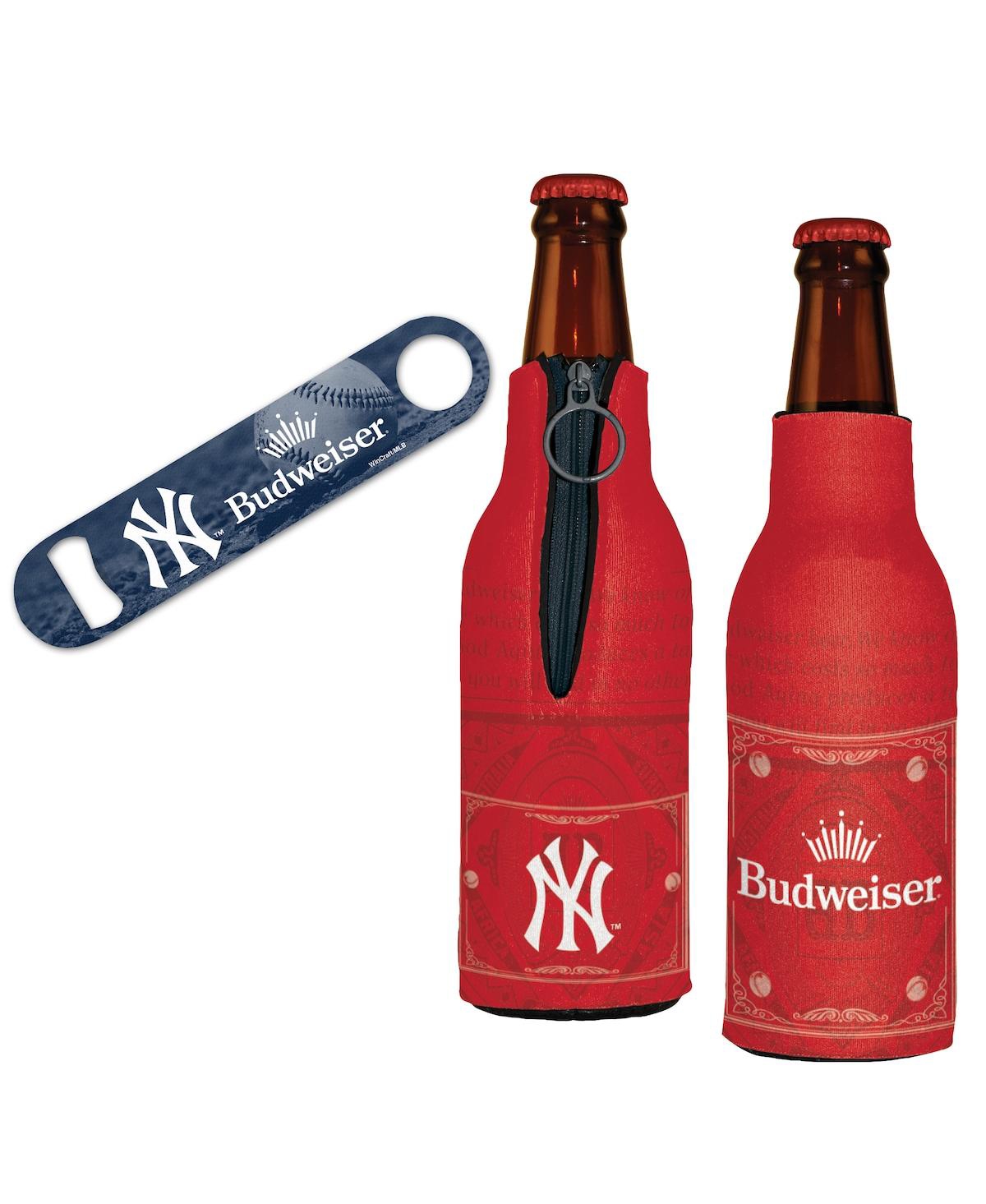 Click here for Wincraft New York Yankees Mlb x Budweiser Bottle O... prices