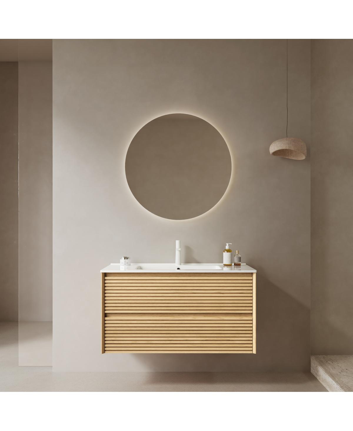 Click here for Sillysis 24 Inch Wall-Mounted Bathroom Vanity with... prices