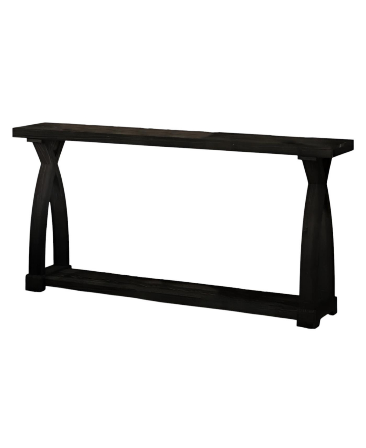 Click here for Slickblue Narrow Solid Wood Sofa Console Table wit... prices