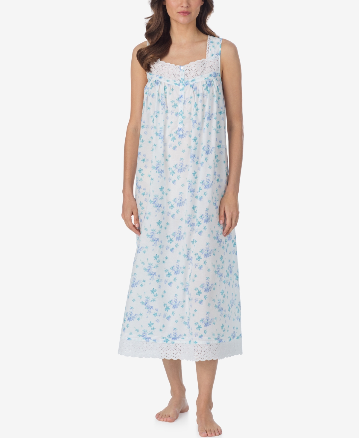 Click here for Eileen West Womens Lawn Ballet Nightgown - White a... prices