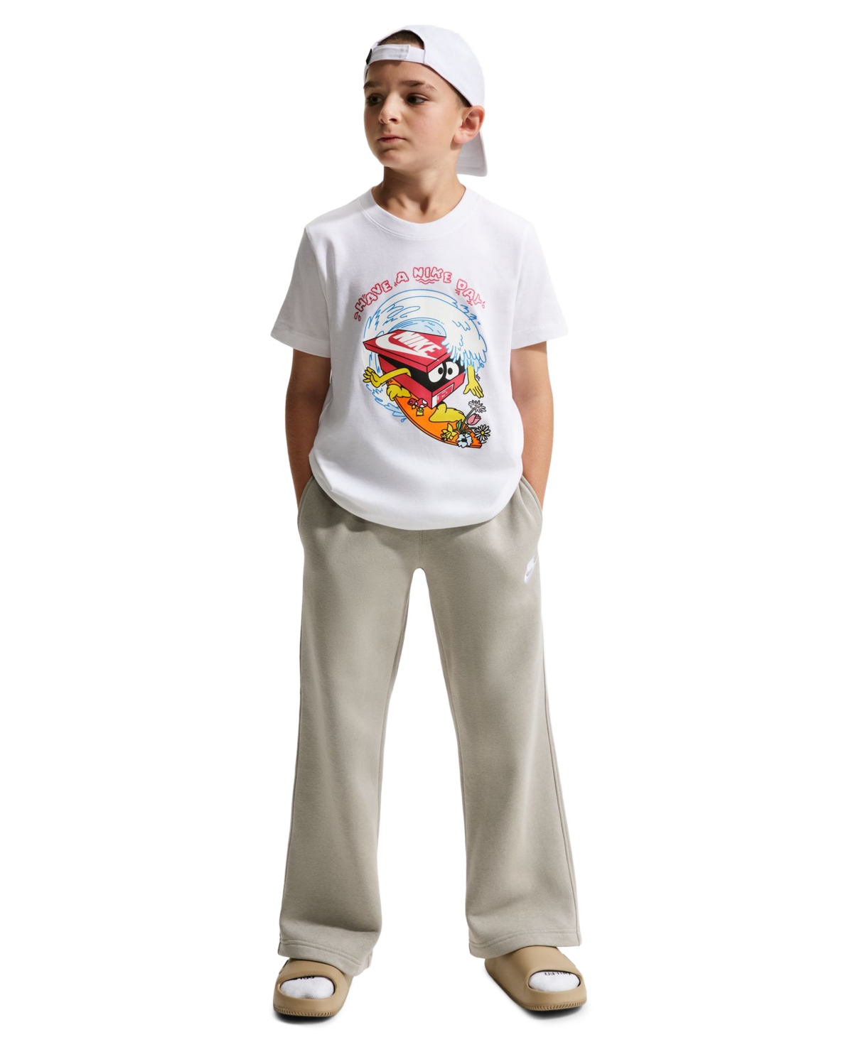 Click here for Nike Kids 8-20 Short-Sleeve T-Shirt - White prices