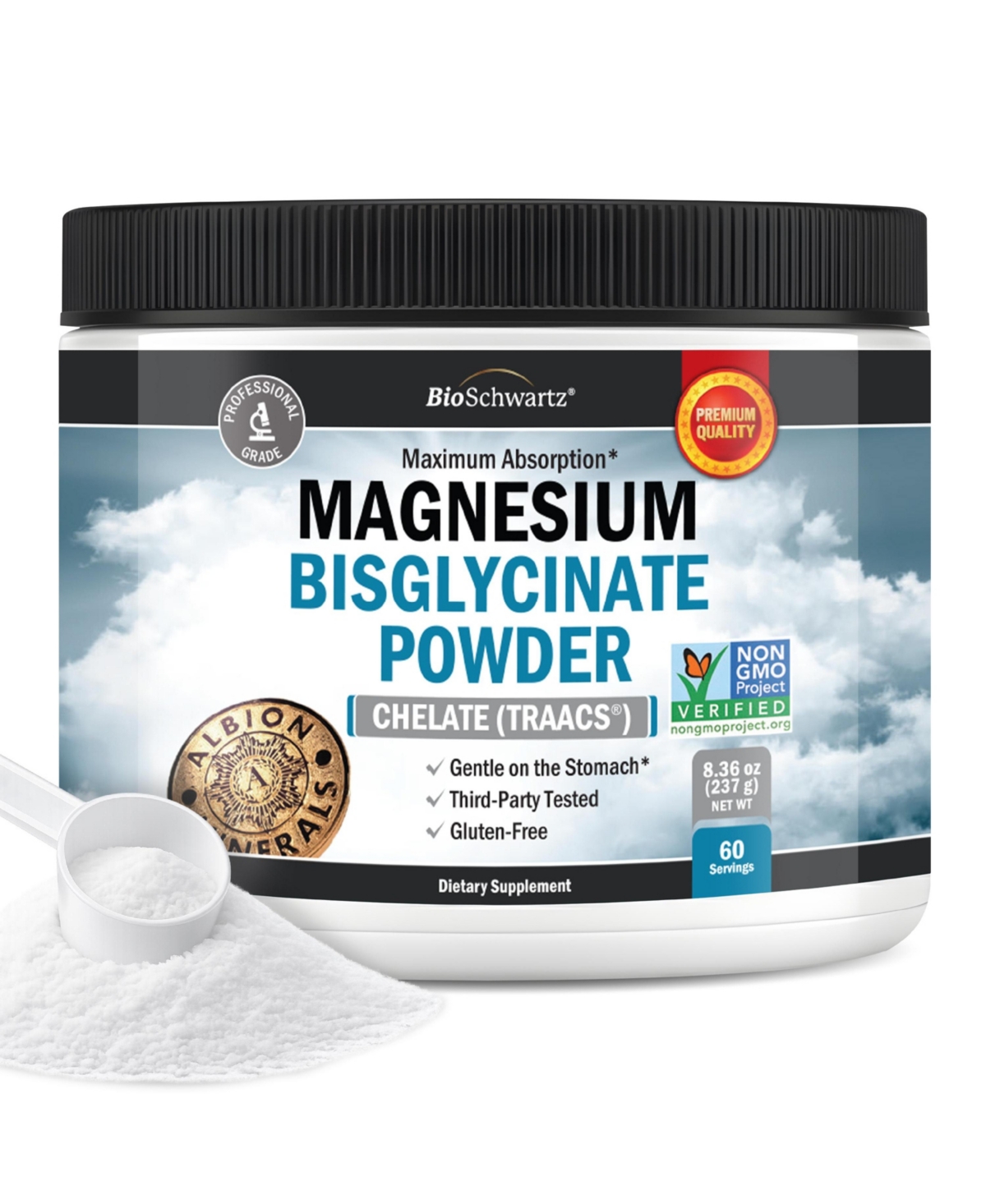 Click here for BioSchwartz Magnesium Bisglycinate Powder Suppleme... prices