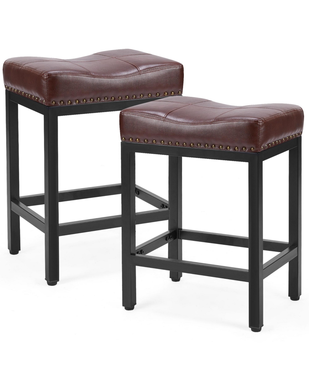 Click here for Yiortwo Outdoor Dining Stools Set of 2 with Cushio... prices