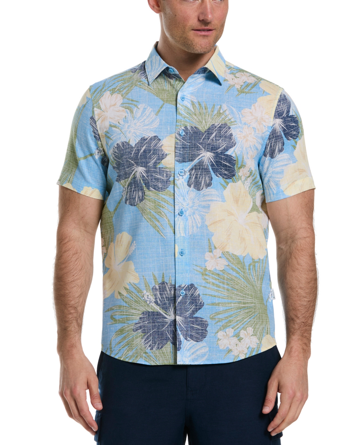 Click here for Cubavera Mens Cayenne Tropical Print Shirt - Littl... prices
