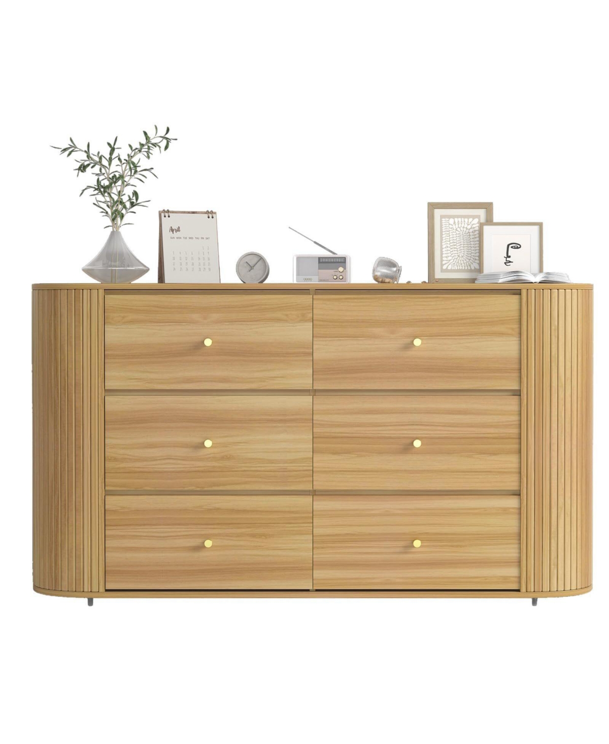 Click here for gaomon Drawer Dresser With Power Outlet  Farmhouse... prices