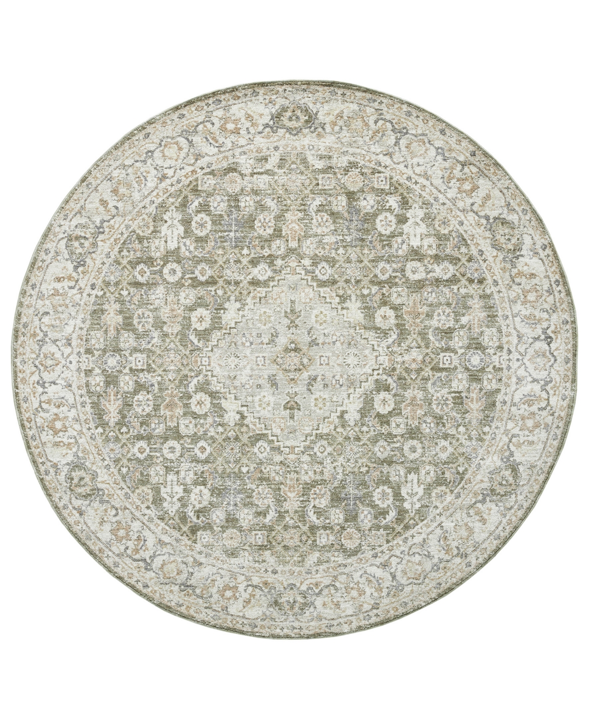 Click here for Lr Home Maria Mir-145 66x66 Area Rug - Green prices