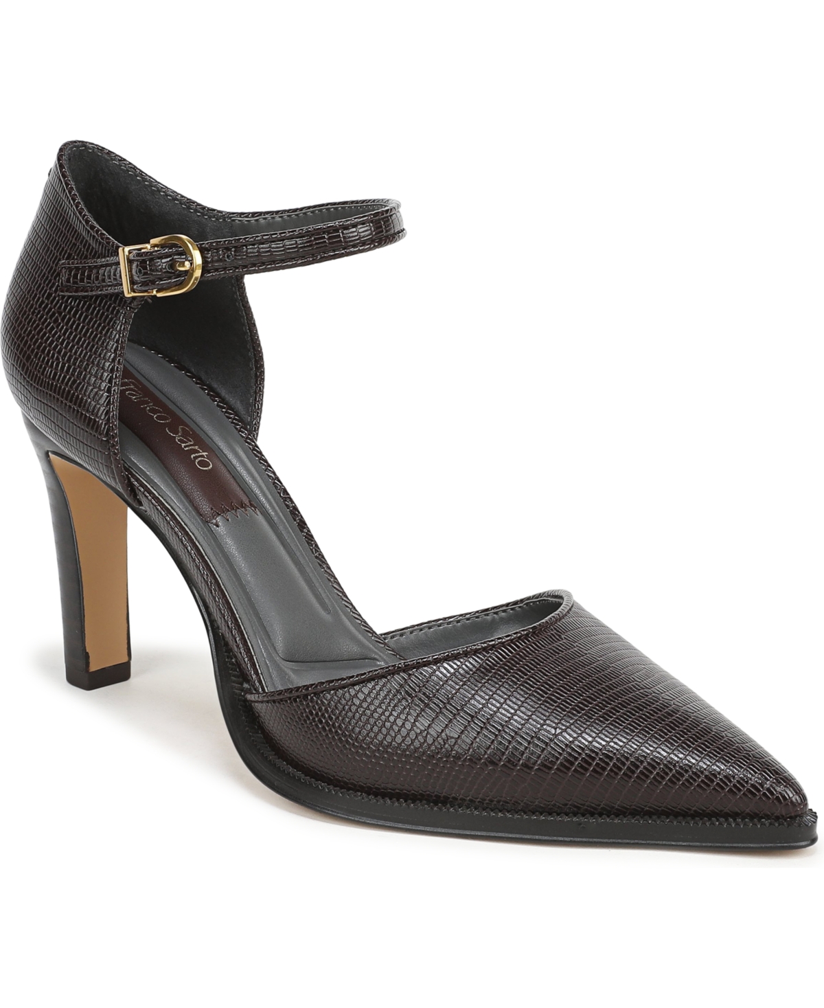 Click here for Franco Sarto Womens Alexa Pointed Toe Pumps - Brow... prices