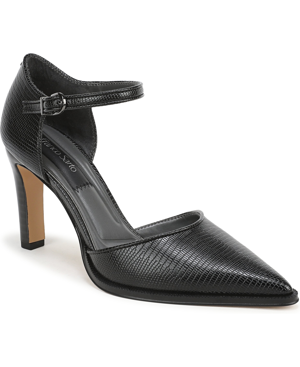 Click here for Franco Sarto Womens Alexa Pointed Toe Pumps - Blac... prices