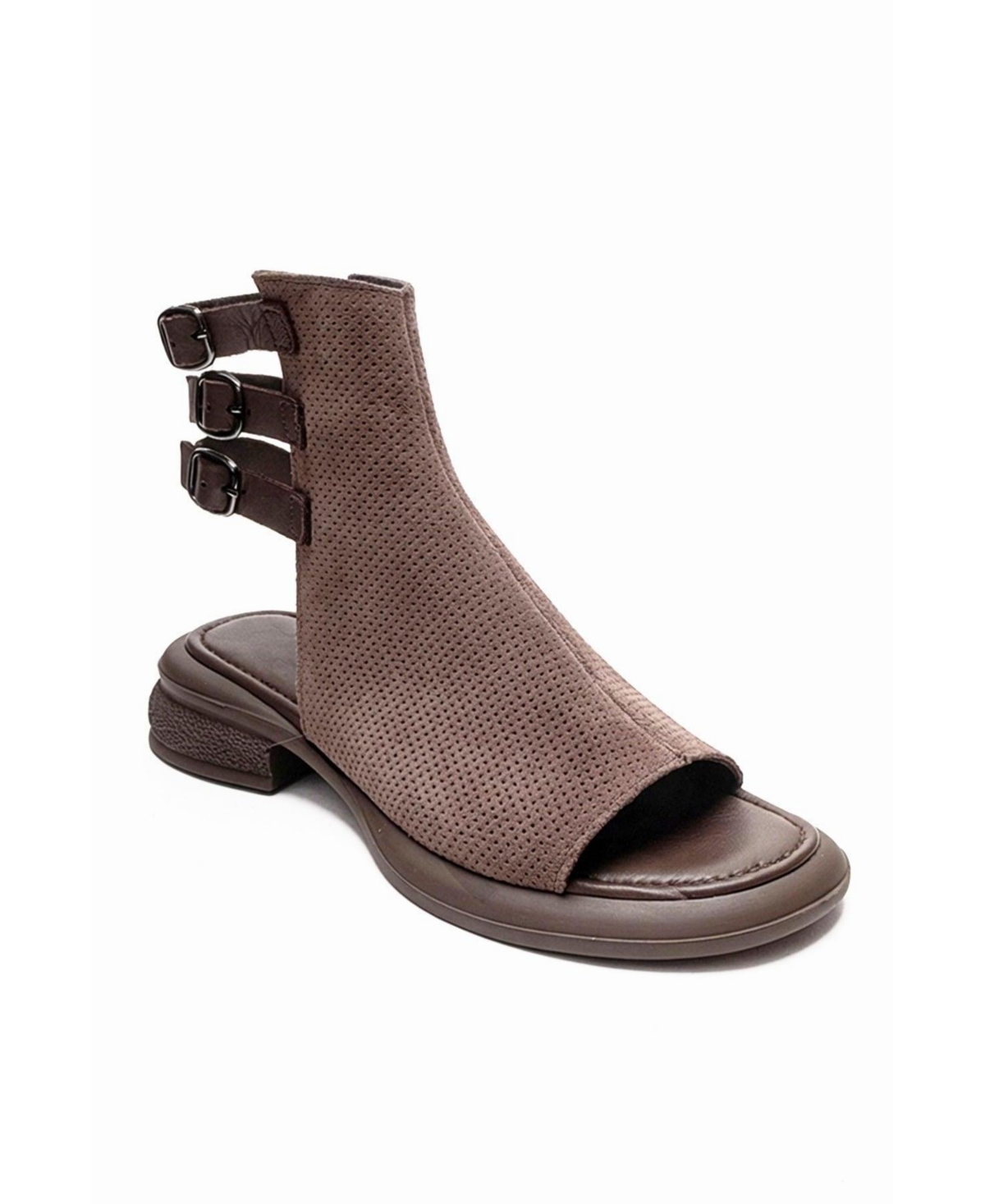 Click here for Forever & Always Shoes Womens Carina Leather Side... prices
