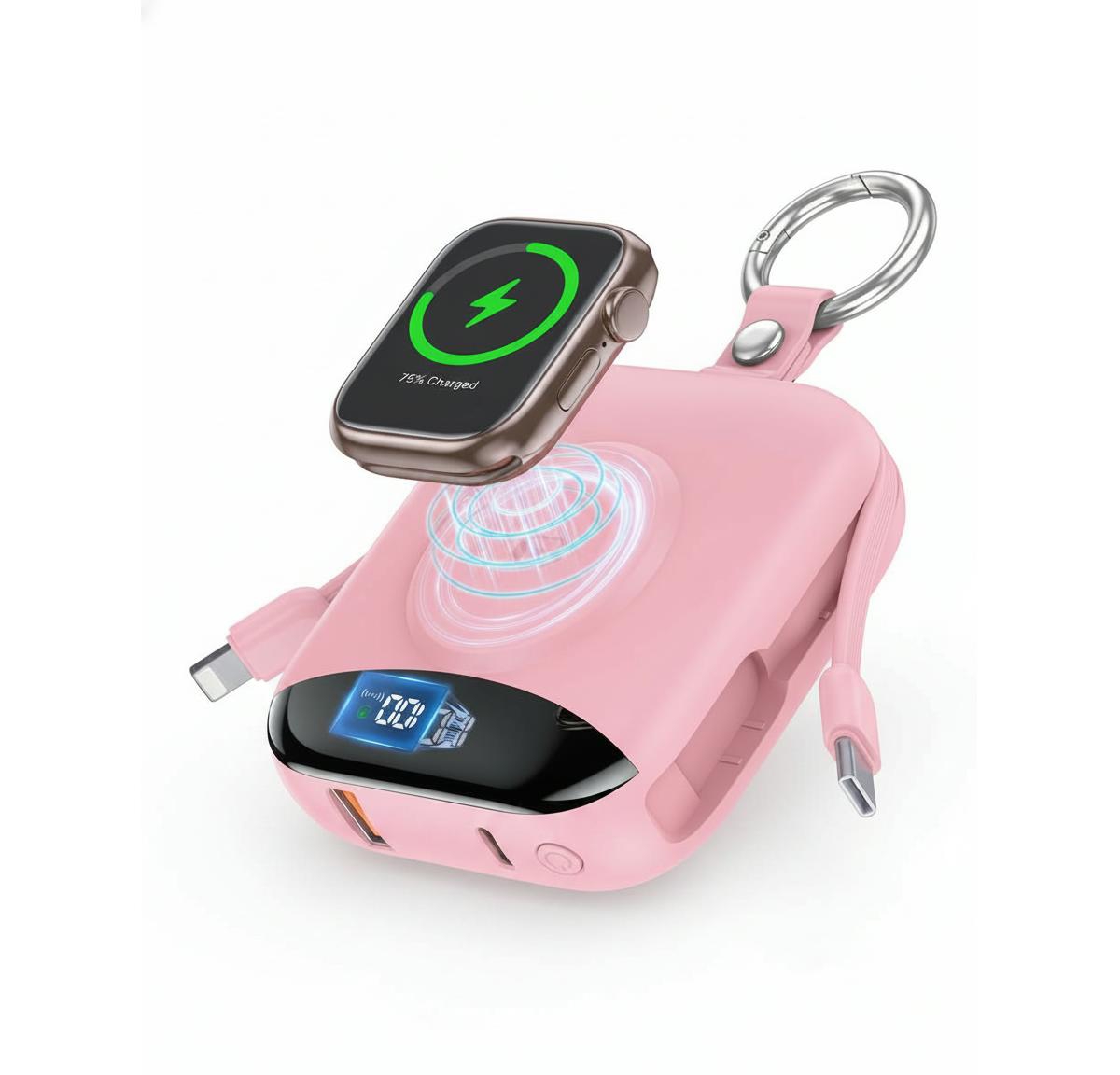 Click here for 3P Experts Chain Charge- Portable Powerkey - Pink prices