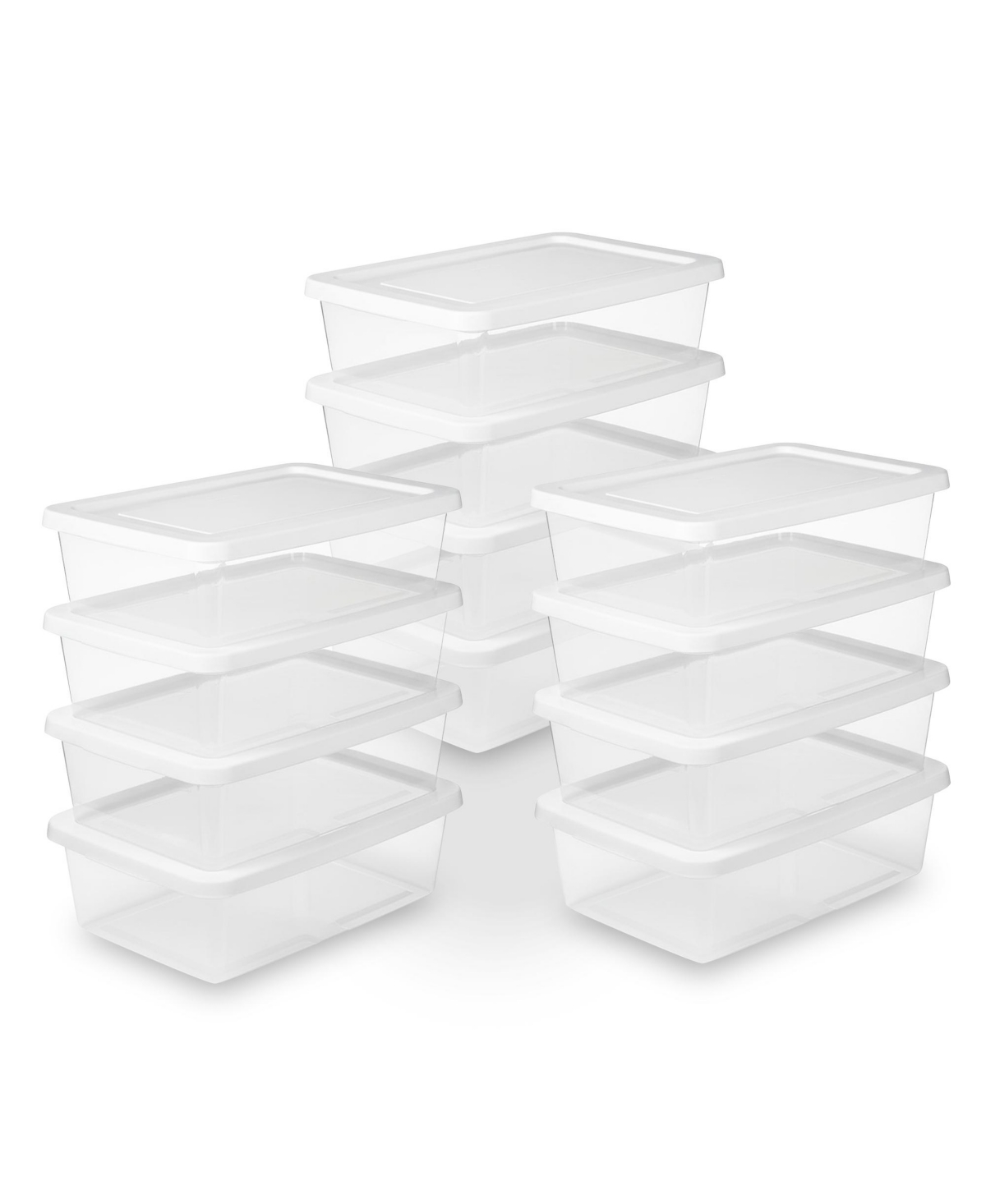 Click here for Sterilite 12 Quart Storage Box  Stackable Plastic... prices