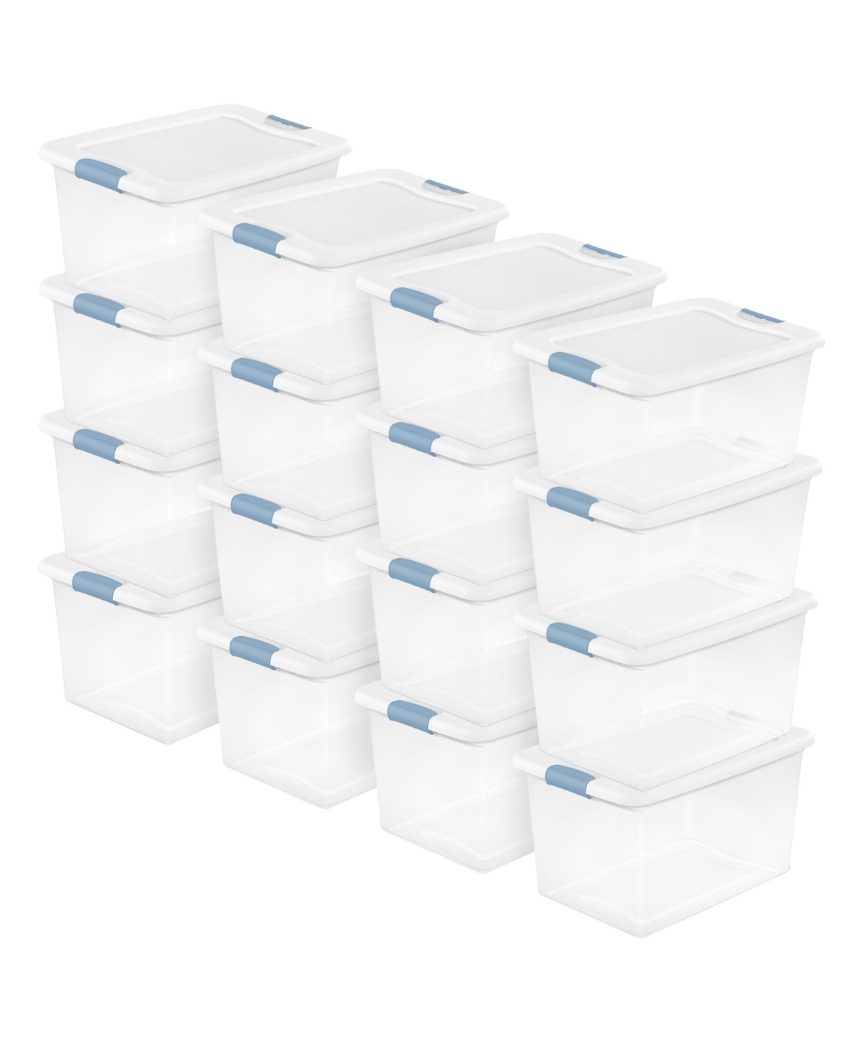 Click here for Sterilite 64Qt Latching Box Stackable Storage Cont... prices