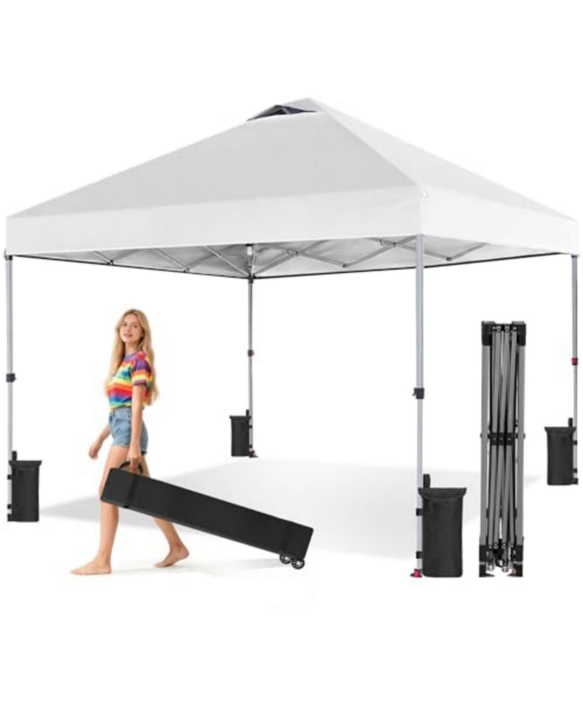 Click here for Yiortwo 10x10 Pop Up Canopy Tent Portable Outdoor... prices
