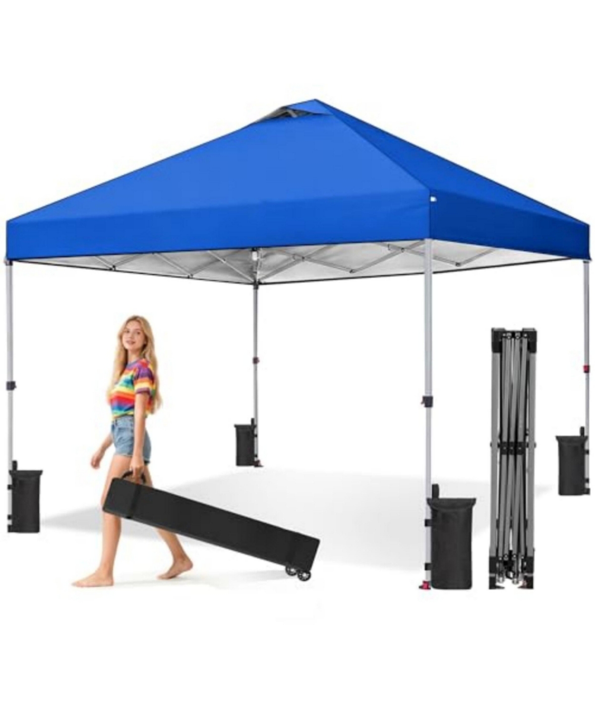 Click here for Yiortwo 10x10 Pop Up Canopy Tent Portable Outdoor... prices