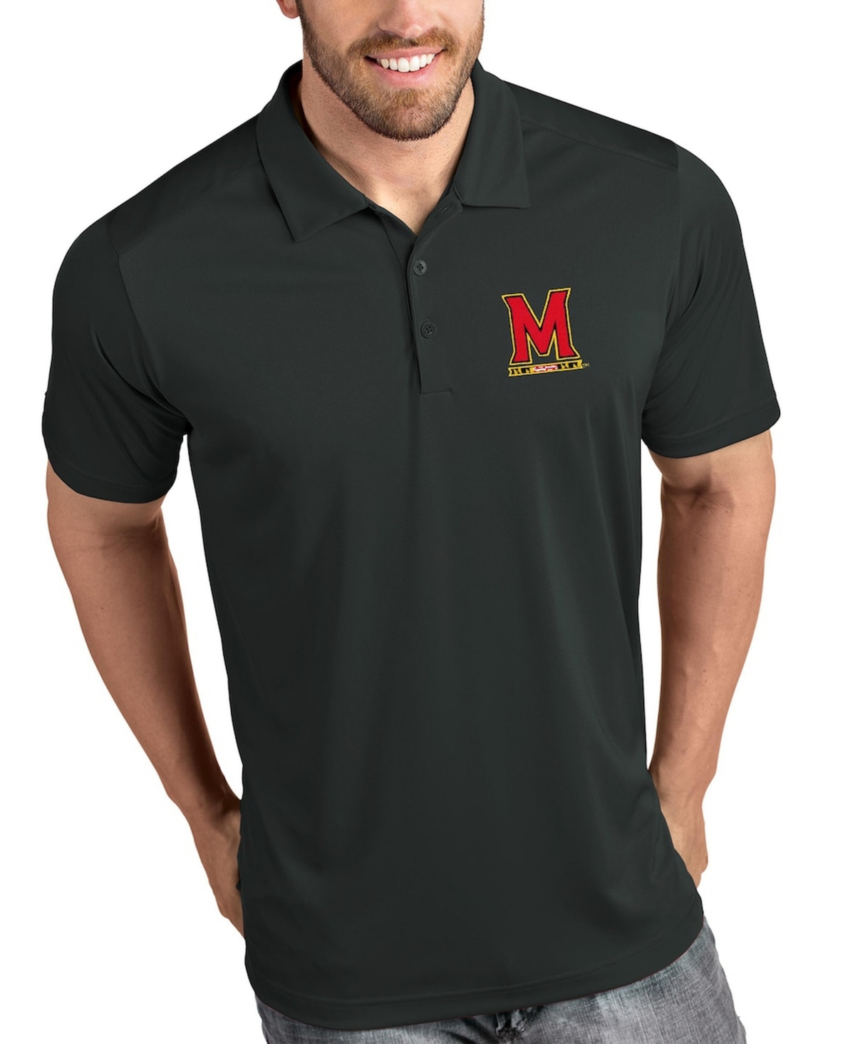 Click here for Antigua Mens Maryland Terrapins Tribute Polo Shirt... prices