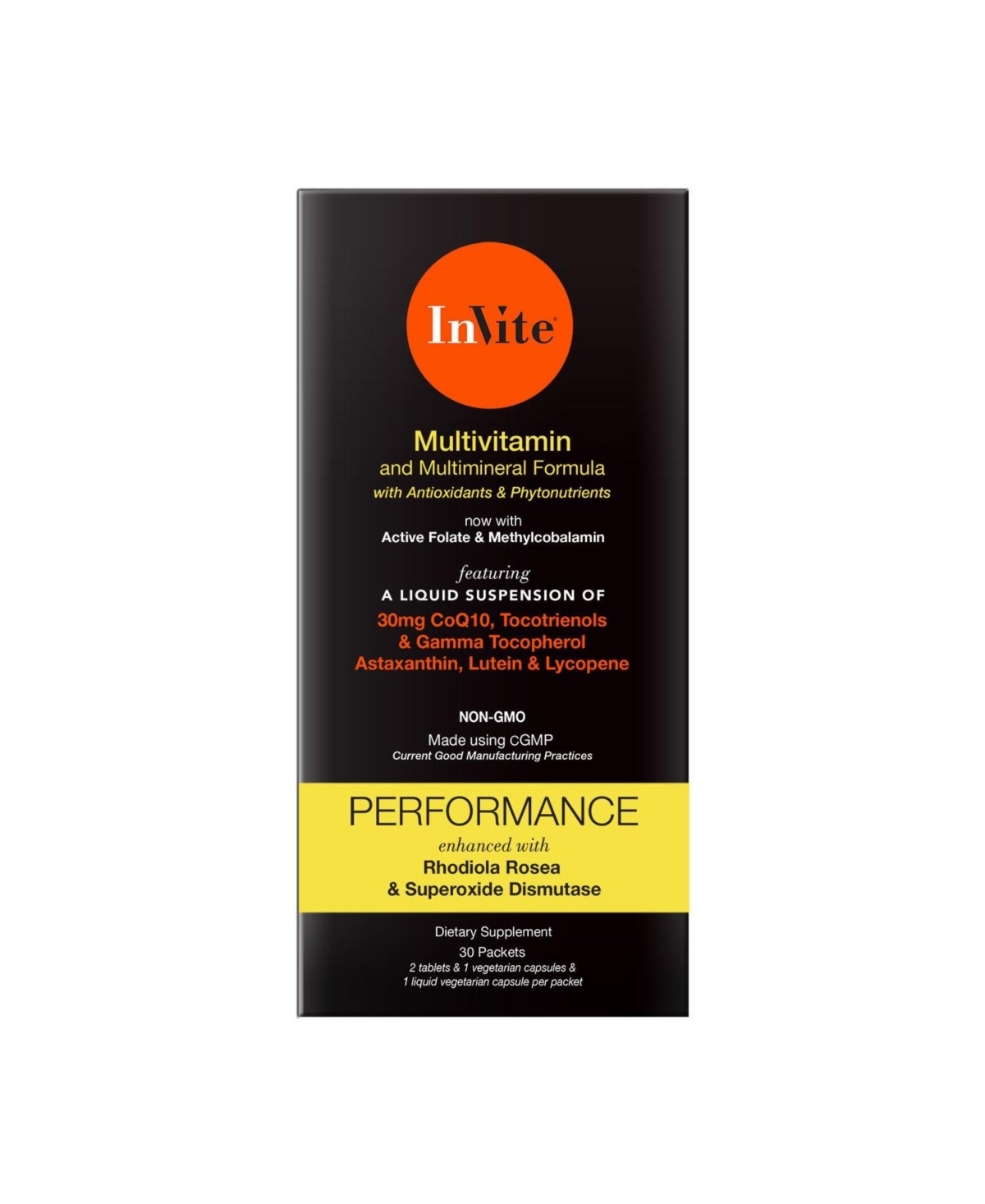 Click here for InviteHealth Performance Multivitamin 30 Day VitaP... prices
