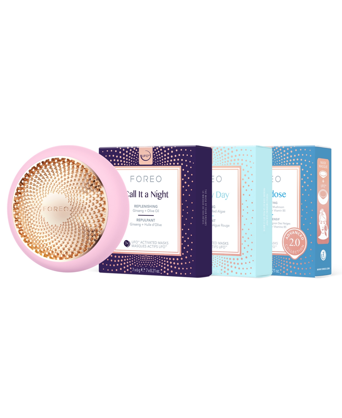 Click here for Foreo Ufo Facial Device and Mask Skincare Set prices