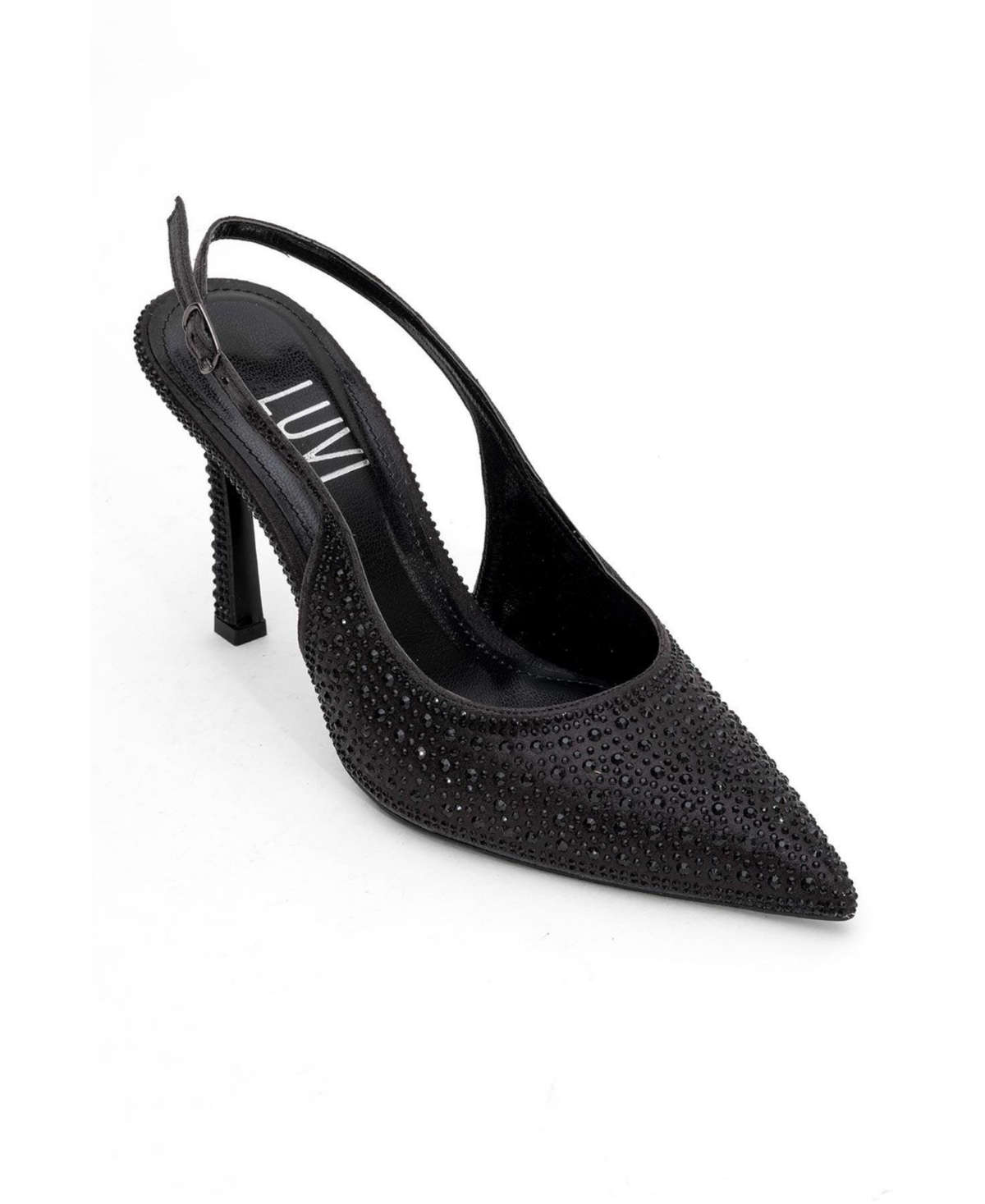 Click here for Prologue Shoes Womens Roya Pointed Toe Stiletto Pu... prices