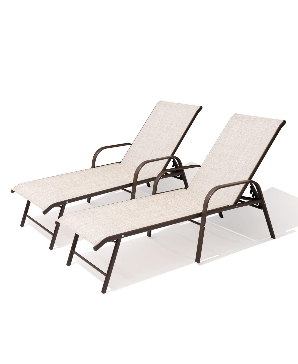 Click here for Pellebant 2-Piece Outdoor Patio Aluminum Adjustabl... prices