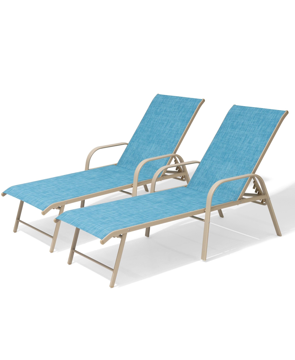 Click here for Pellebant 2-Piece Outdoor Patio Aluminum Adjustabl... prices