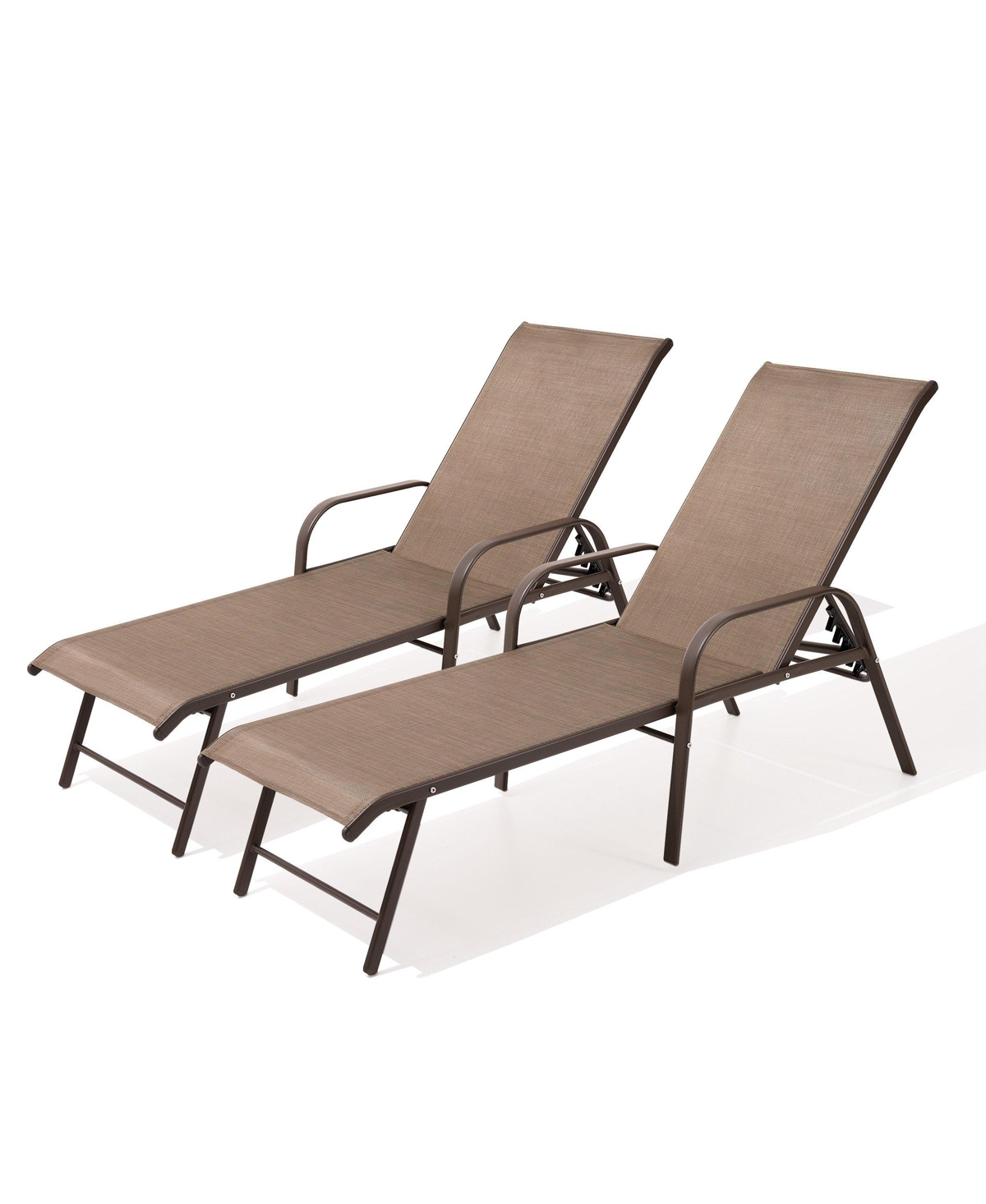 Click here for Pellebant 2-Piece Outdoor Patio Aluminum Adjustabl... prices