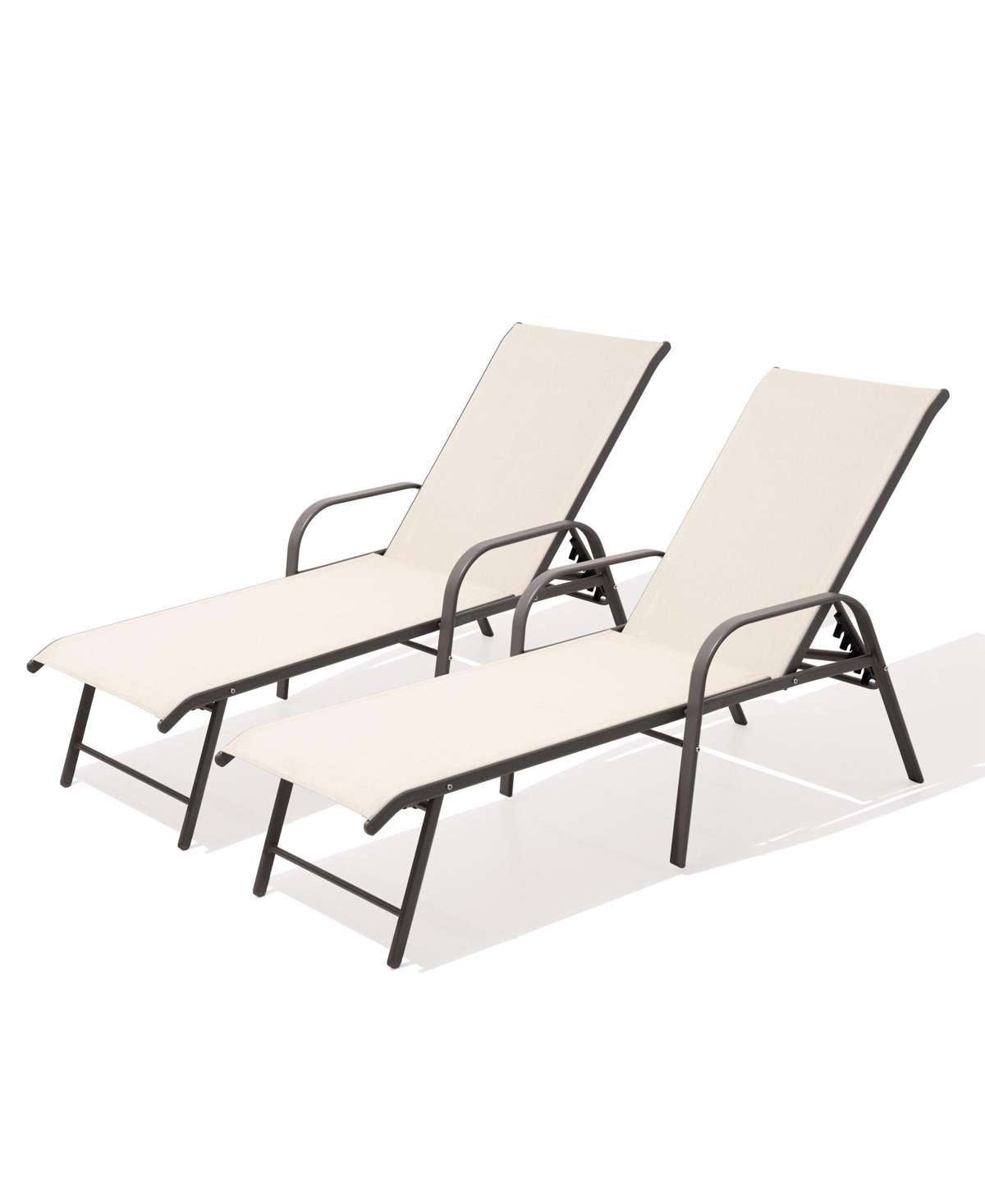 Click here for Pellebant 2-Piece Outdoor Patio Aluminum Adjustabl... prices