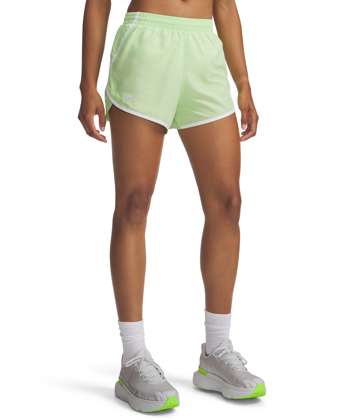 Click here for Under Armour Womens Fly By Mesh-Panel Running Shor... prices