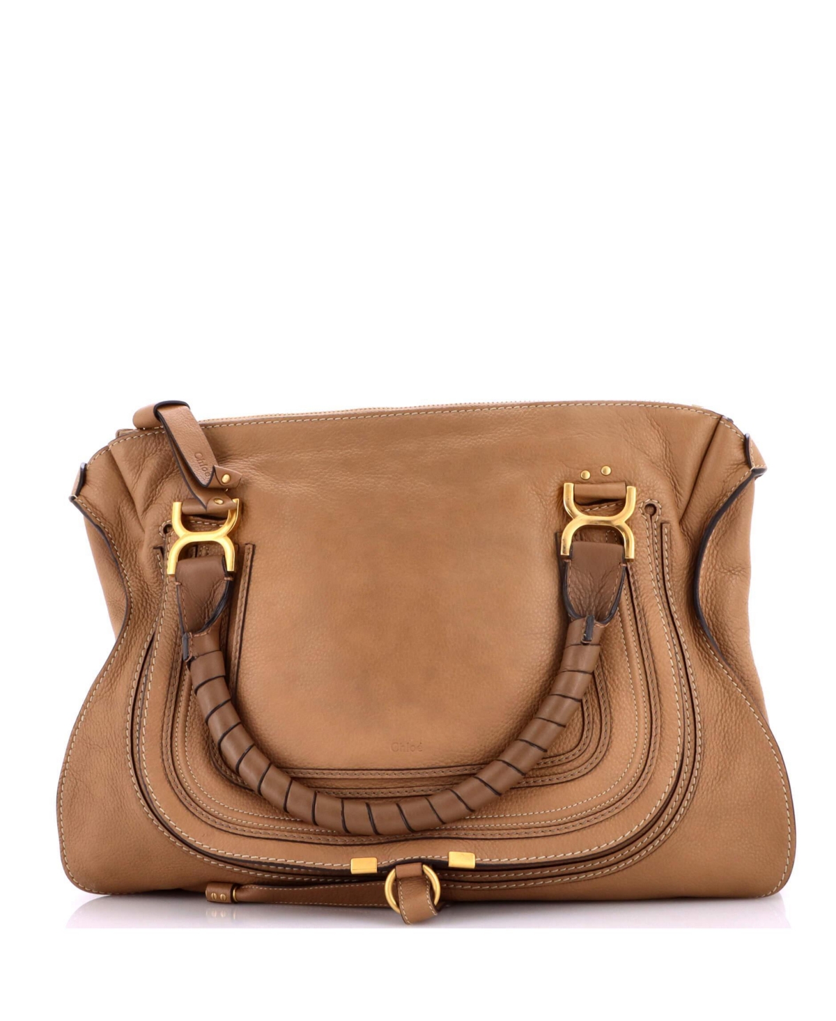 Click here for Pre-Owned Chloe Large Marcie Shoulder Bag Leather... prices