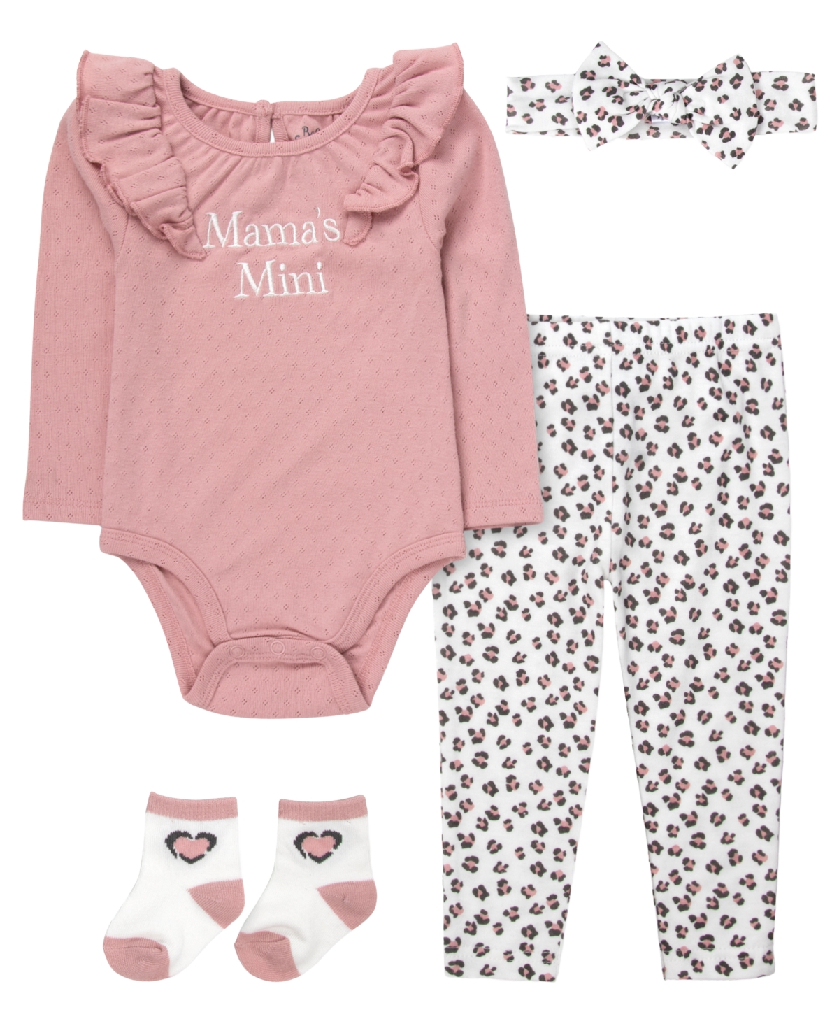 Click here for Baby Essentials Baby Girls Long-Sleeve Bodysuit  L... prices