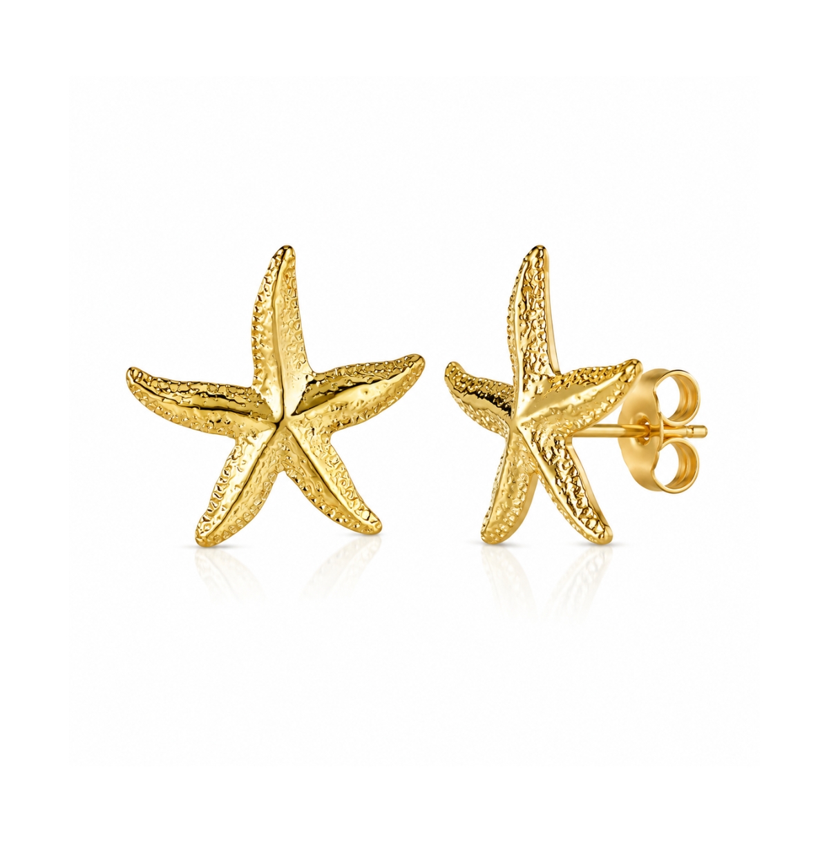 Click here for Dloria Coastal Starfish Stud Earrings - Gold prices