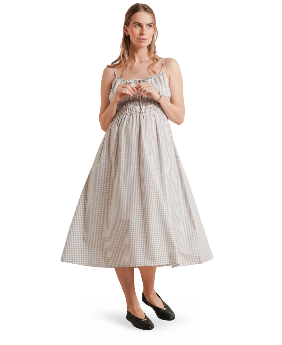 Click here for Nom Maternity Womens Roma Maternity & Nursing Dres... prices