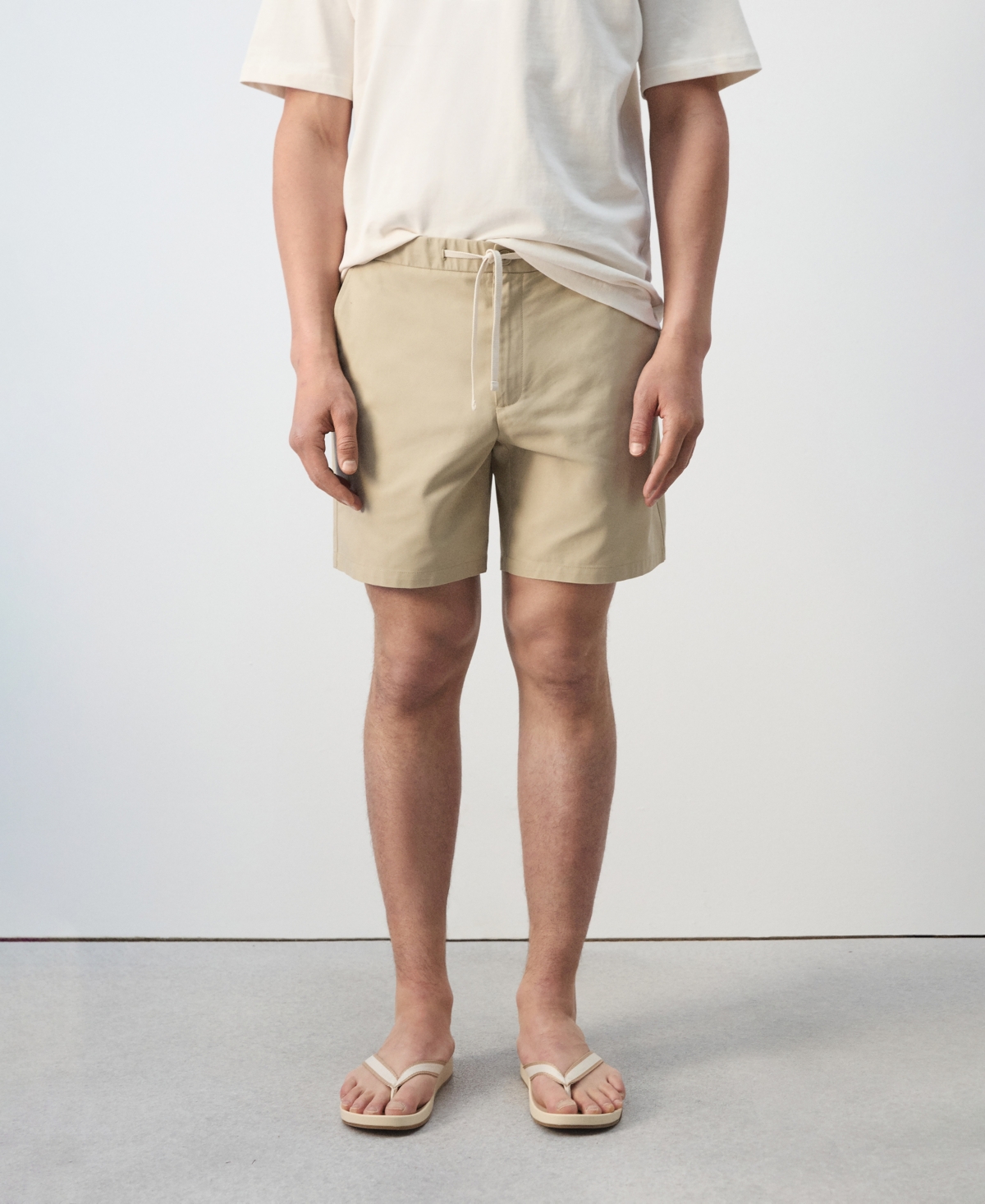 Click here for Mango Mens Cotton Lyocell 6.69 Bermuda Shorts - Be... prices