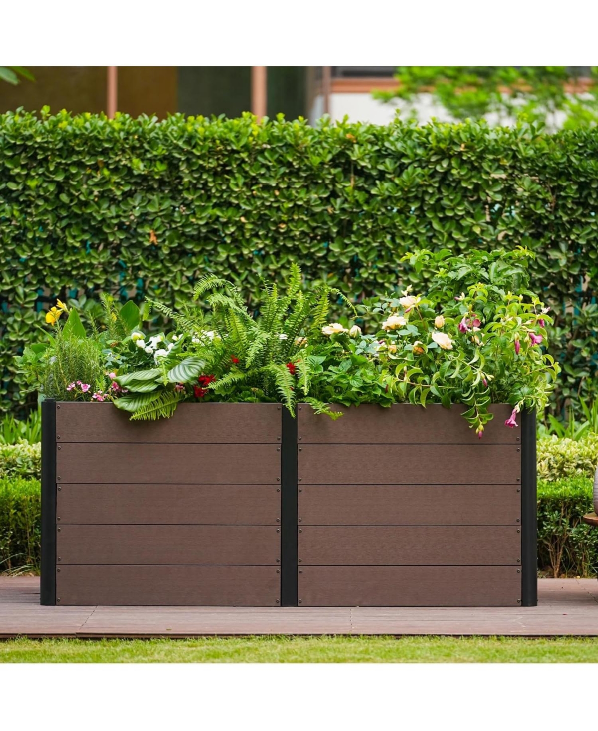 Click here for Xo Wood Raised Garden Bed 48x25x29 in  Outdoor Pla... prices